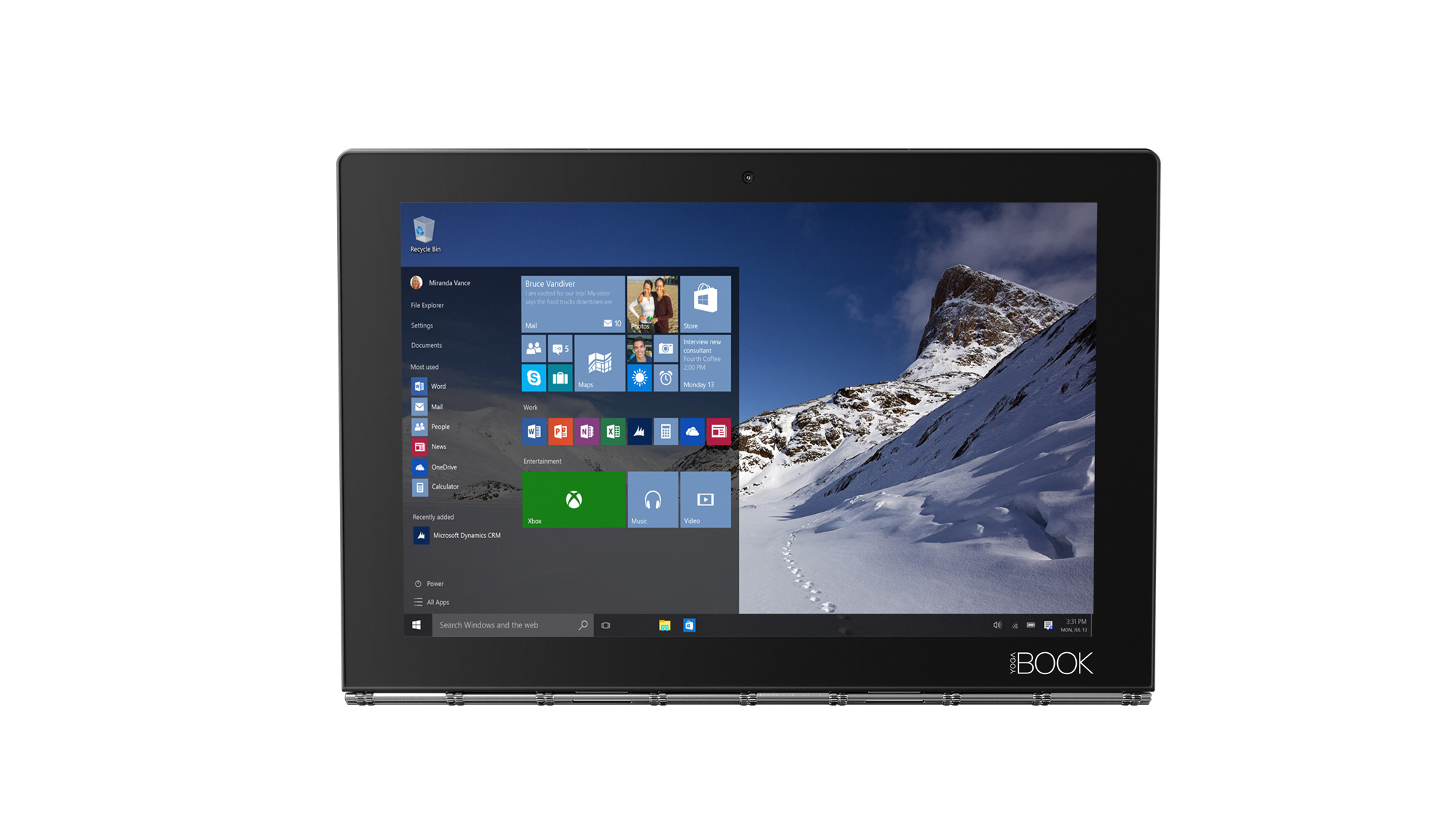 Планшет YOGA Book 10" 128GB LTE Windows Carbon Black (ZA160064UA ...
